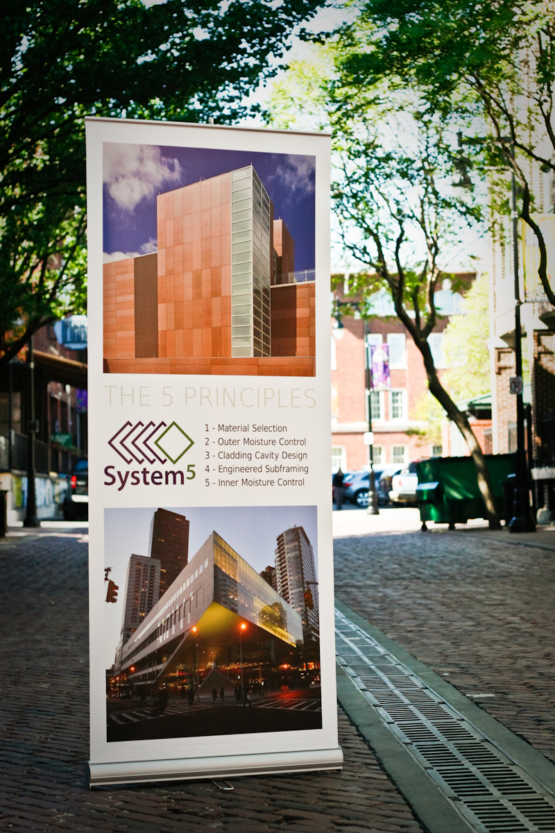 3 Banners for Cladding Corp! | Barrett Morgan Design LLC